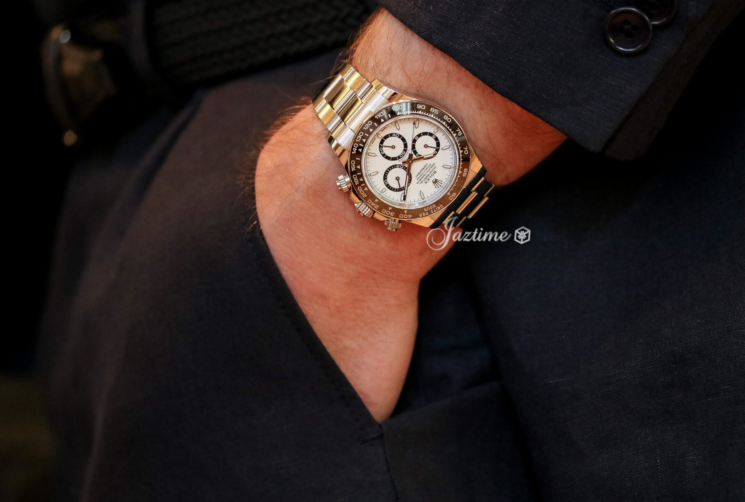 Up Close: Rolex Daytona Steel Ceramic "Panda" White Dial 126500LN ...