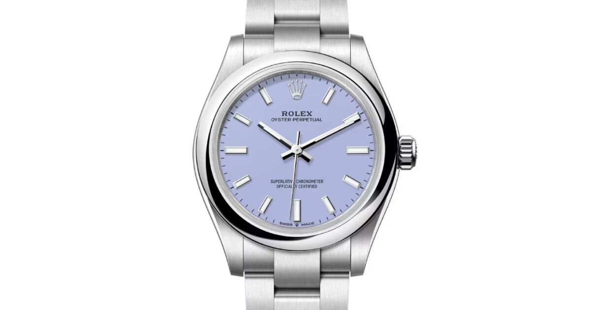 Rolex Oyster Perpetual 31 Steel Lavender Index Dial 277200 - BRAND NEW