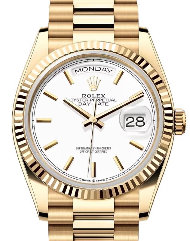 Yellow Gold Rolex Day-Date 36 Watches ON SALE