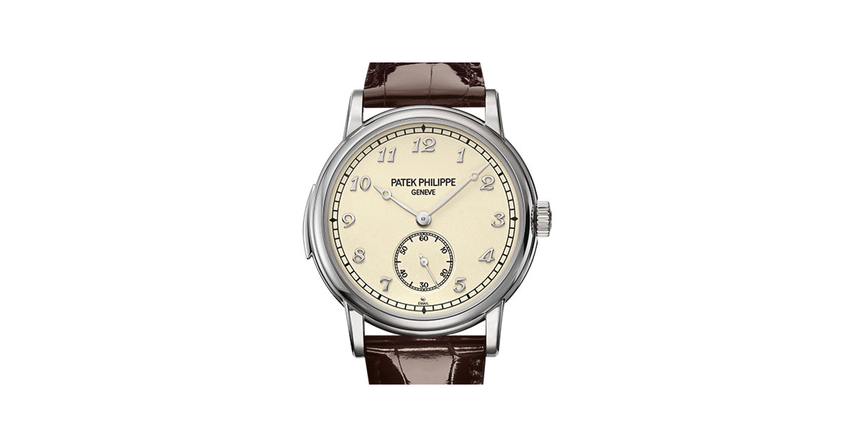 Patek Philippe Grand Complications Minute Repeater White Gold Cream ...