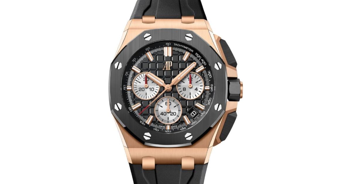 AP Royal Oak Offshore Selfwinding Chronograph 43mm Rose Gold Ceramic ...