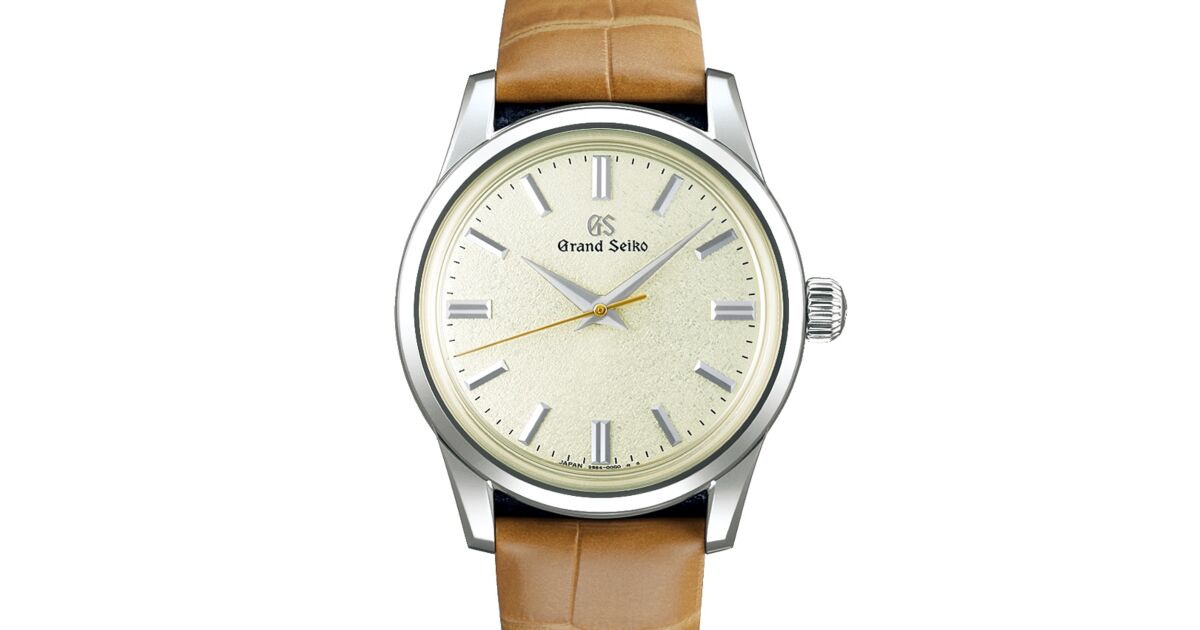 Grand Seiko Elegance Steel Banto Champagne Dial SBGW281 - BRAND NEW