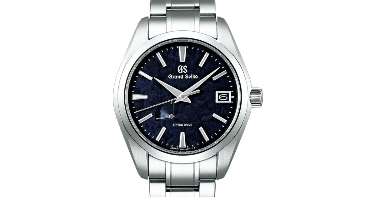 Grand Seiko Heritage Spring Drive Exclusive Edition Steel Katsuiro Dial ...