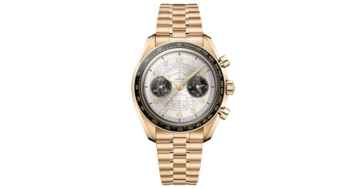 Omega Speedmaster Two Counters Chronoscope "Paris 2024" 43mm Moonshine ...