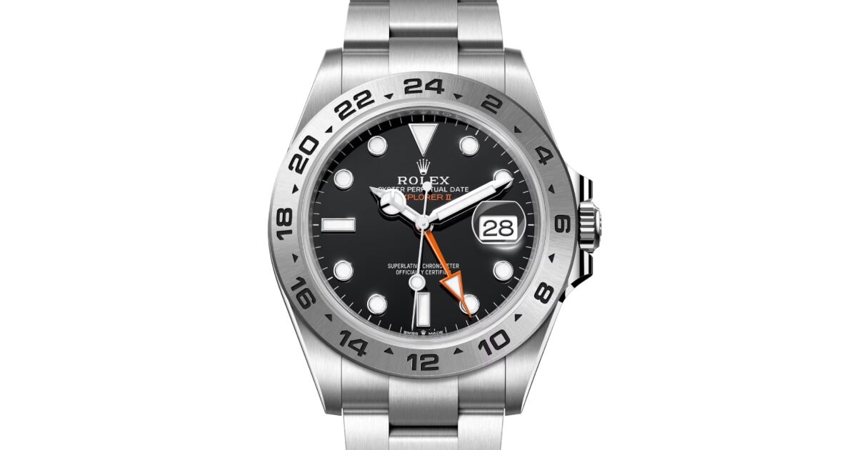 Rolex Explorer II GMT Stainless Steel Black Dial 42mm 226570 - PRE OWNED